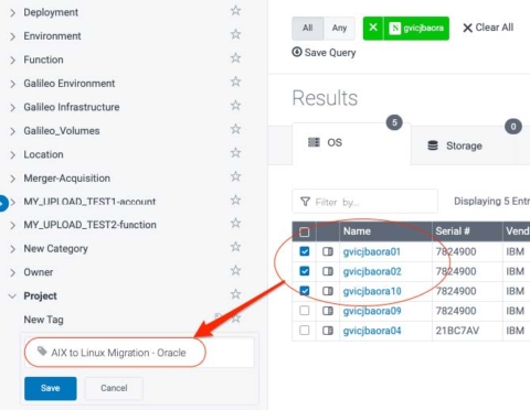 Migrating AIX to Linux | Galileo Suite